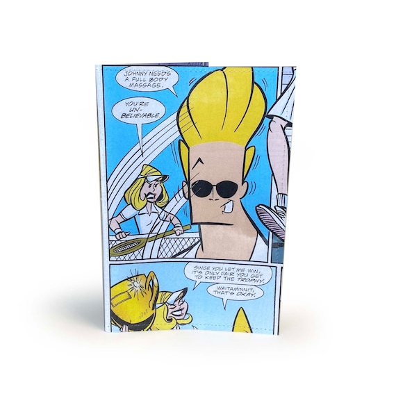 PASSPORT COVER Johnny Bravo Comic Book Page in PVC - Etsy
