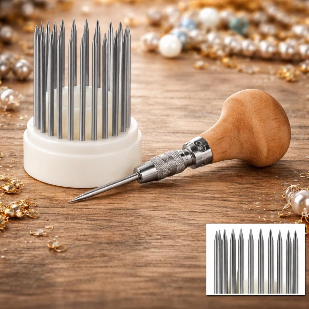 Professional Jewelry Making Awl Set With Wooden Handle | Precision ...