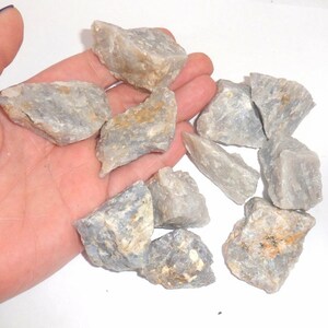 Raw Blue Quartz Gemstone Rough Natural Stone Specimen Earthegy #1311 - Etsy