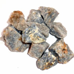 Raw Blue Quartz Gemstone Rough Natural Stone Specimen Earthegy #1311 - Etsy