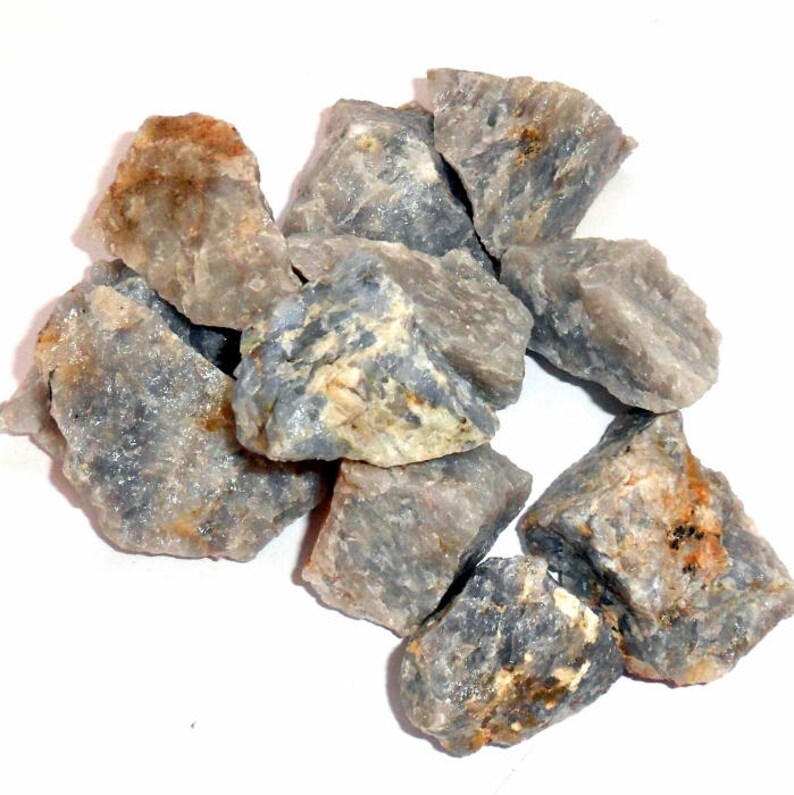 Raw Blue Quartz Gemstone Rough Natural Stone Specimen Earthegy #1311 - Etsy