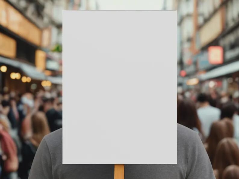 Resistance, No Kings in America Protest Sign, Anti-trump, Political ...