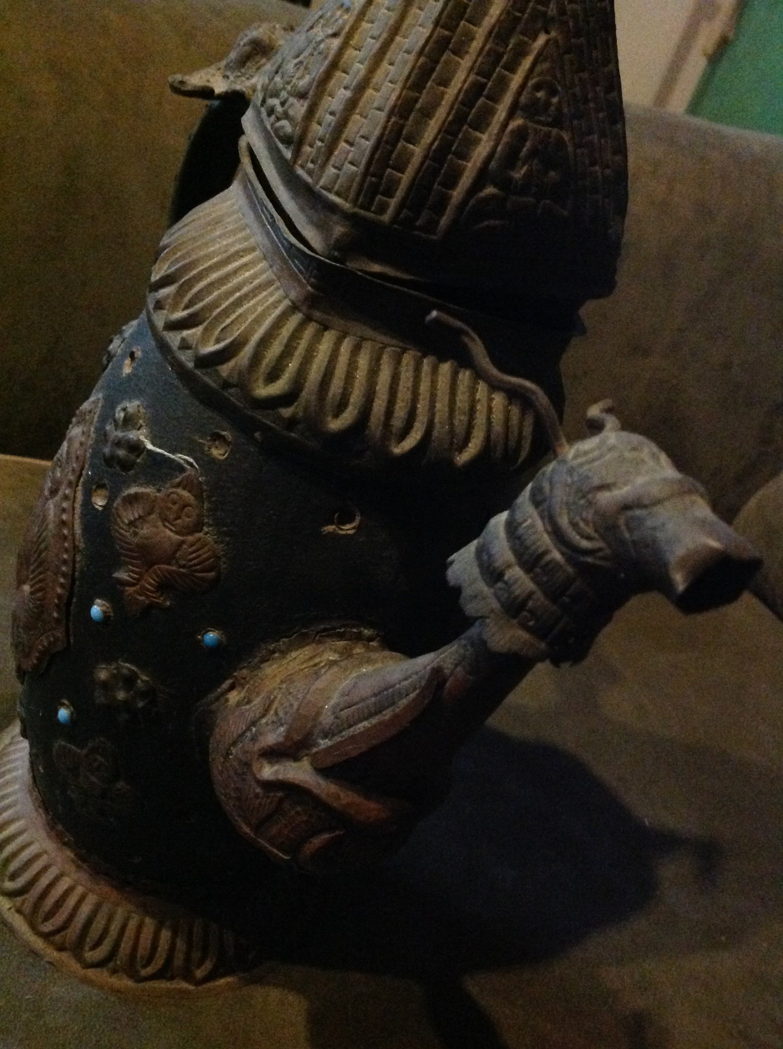 1940's Rare TIBETAN Tibet Large TEAPOT Mythical CREATURES - Etsy