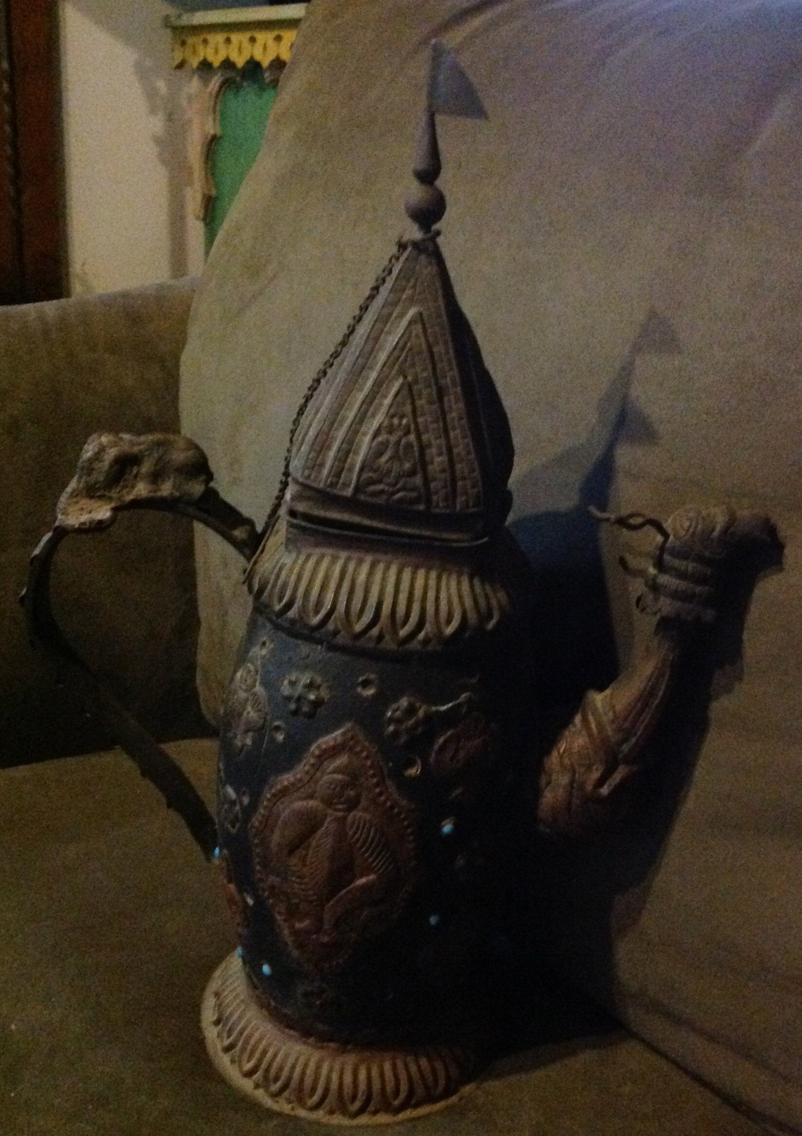 1940's Rare TIBETAN Tibet Large TEAPOT Mythical CREATURES - Etsy