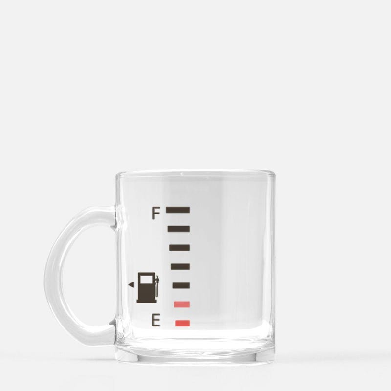Fuel Gauge Mug - Etsy