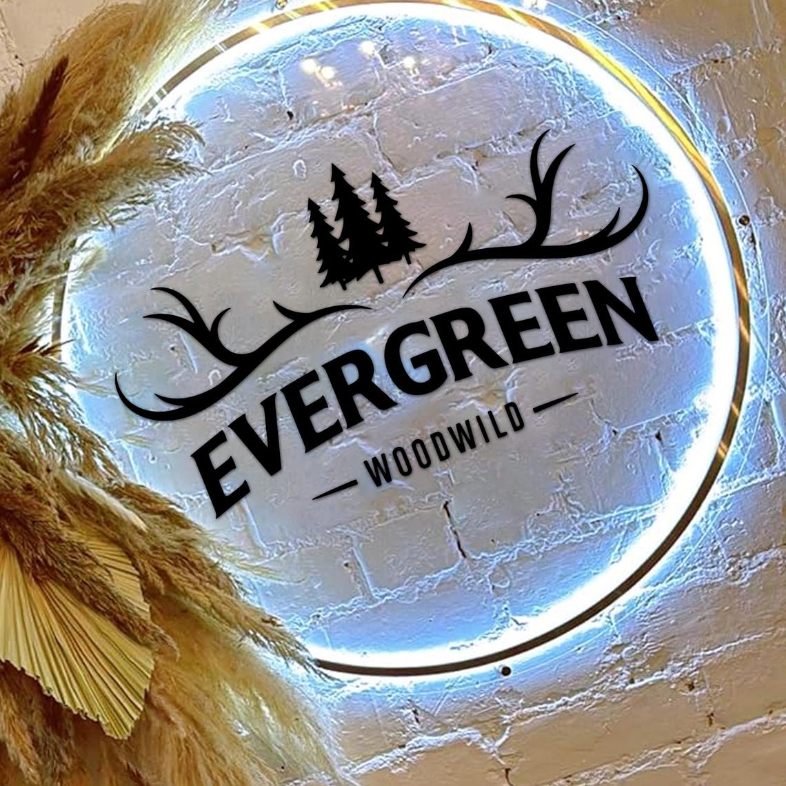 Custom Shape Fashion Logo Sign | Office Wall 3D Signages | 3D Acrylic ...