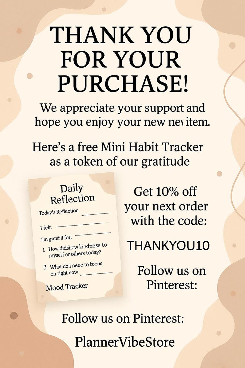 30-day Habit Tracker | A4 Printable PDF | Motivation, Mindset & Daily ...
