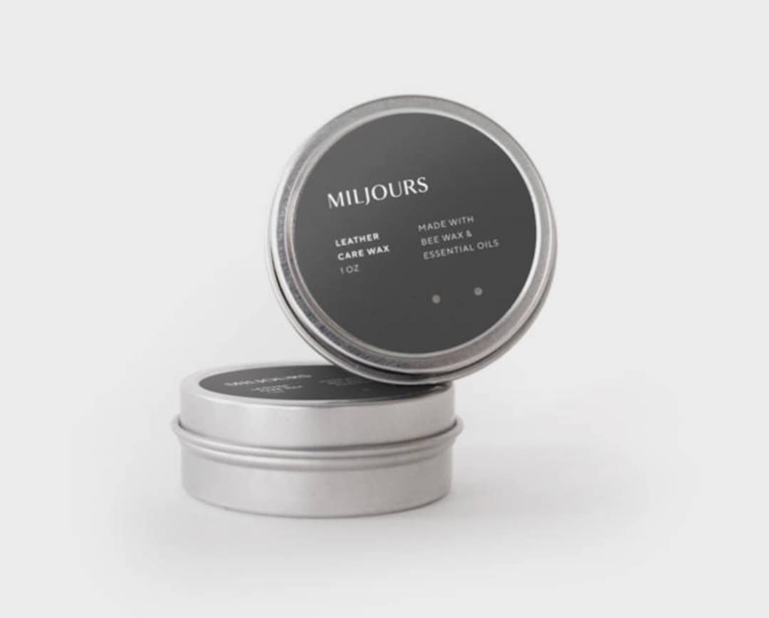 LEATHER WAX : Handmade Leather Conditioner | Natural Leather Balm ...