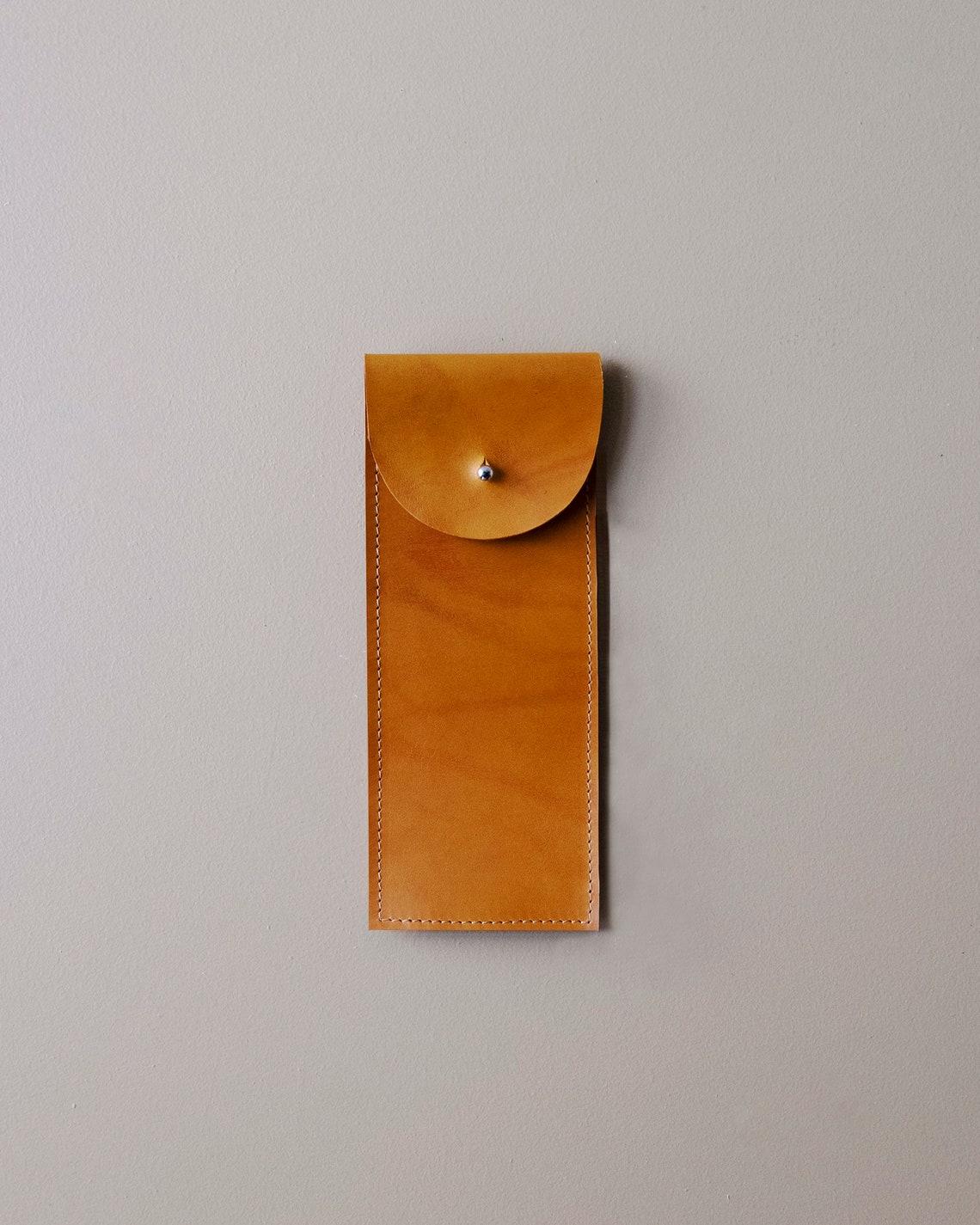 PEN CASE : Minimalist Leather Pen Case Pencil Case Design Genuine ...