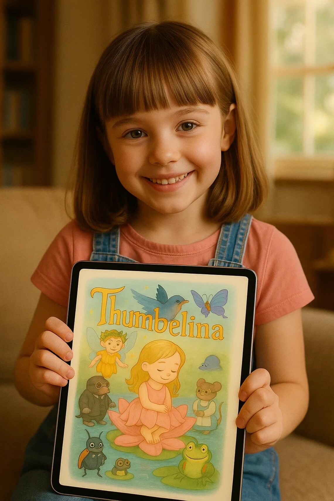 Thumbelina Storybook PDF With Bonus Character Art | Kids Digital Fairy ...