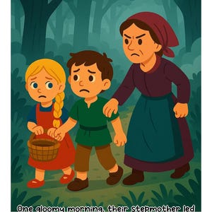 Hansel and Gretel Storybook PDF With Bonus Character Art | Kids Digital ...