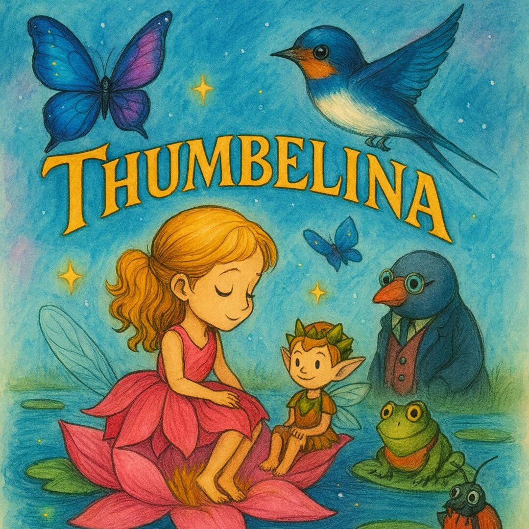 Thumbelina Storybook PDF With Bonus Character Art | Kids Digital Fairy ...