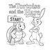 The Tortoise and the Hare Coloring Storybook PDF for Kids - Instant ...