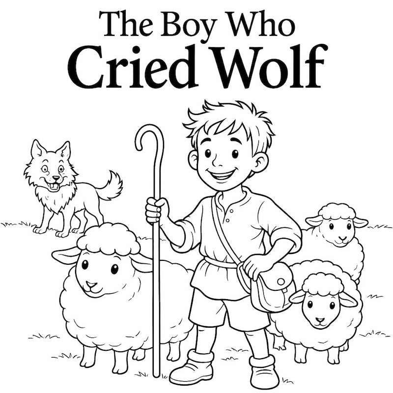 Boy Who Cried Wolf - Etsy