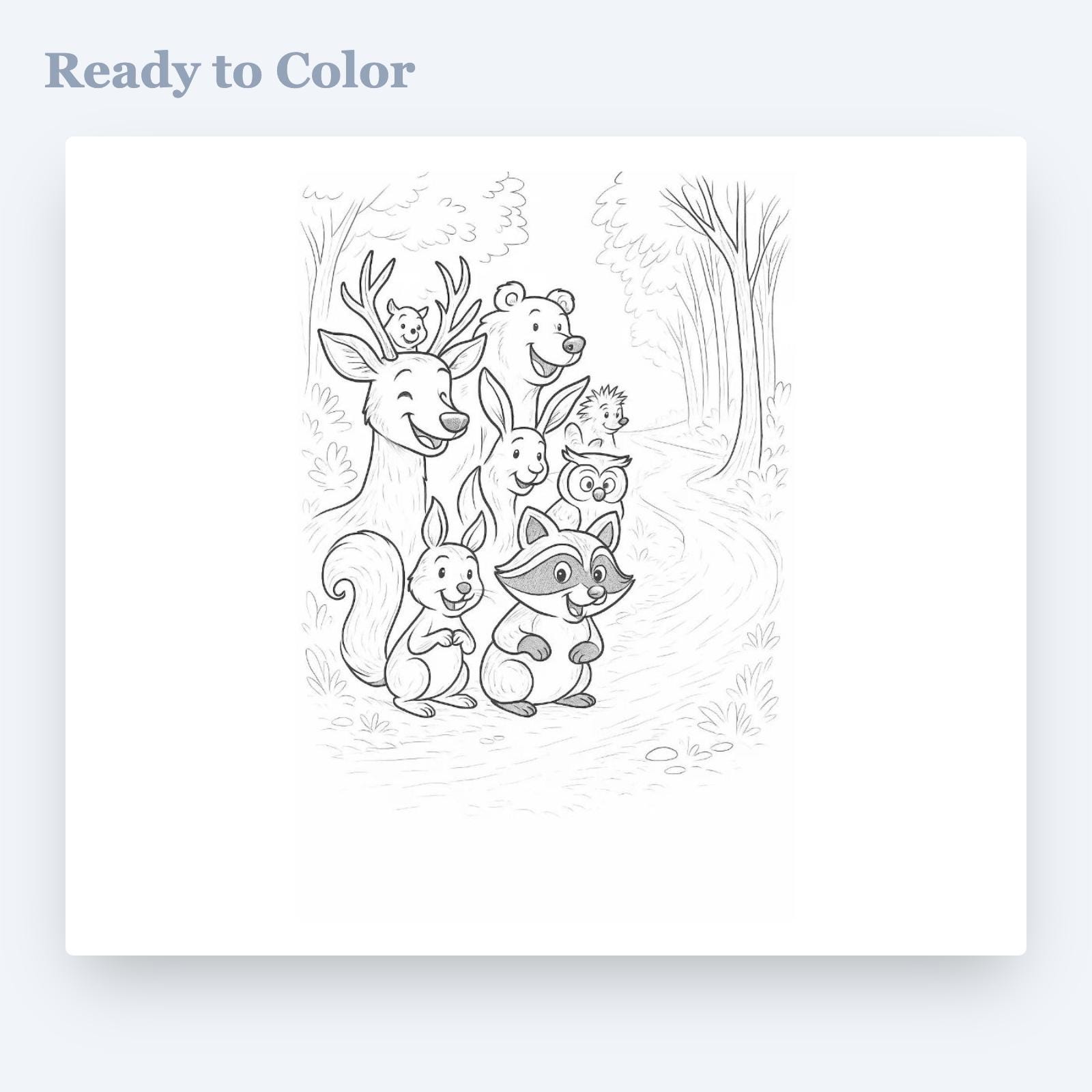 The Tortoise and the Hare Coloring Storybook PDF for Kids - Instant ...