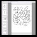 The Tortoise and the Hare Coloring Storybook PDF for Kids - Instant ...