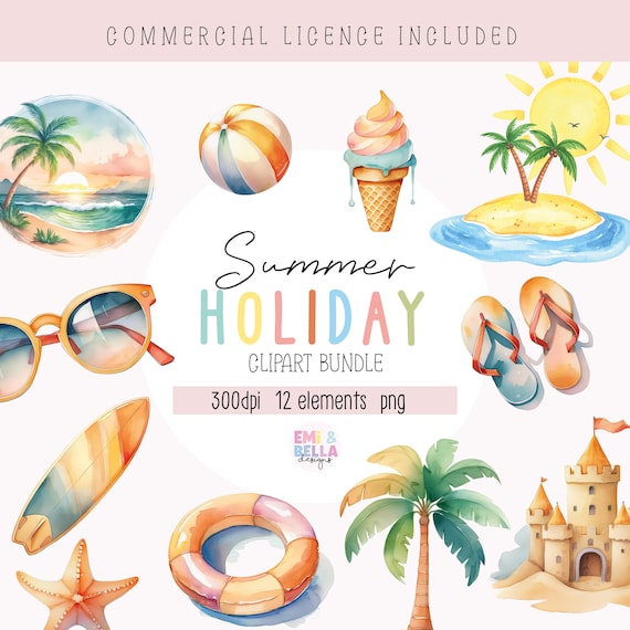 Summer Holiday Clip Art