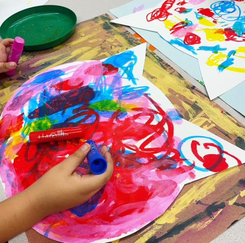 Fun & Easy Art Lesson for Kids | Elementary Art Project | Homeschool ...