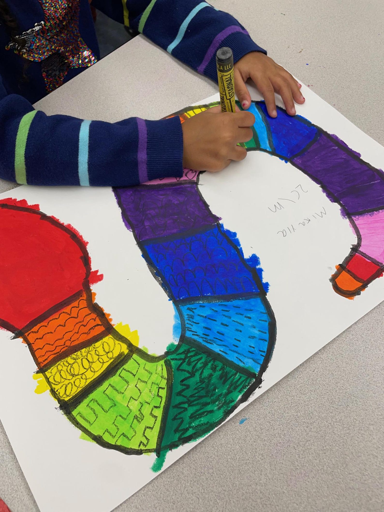 Fun & Easy Art Lesson for Kids | Elementary Art Project | Homeschool ...