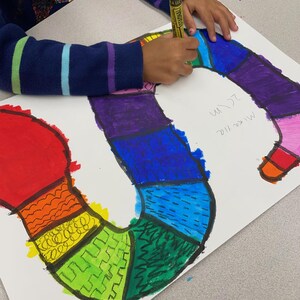 Fun & Easy Art Lesson for Kids | Elementary Art Project | Homeschool ...