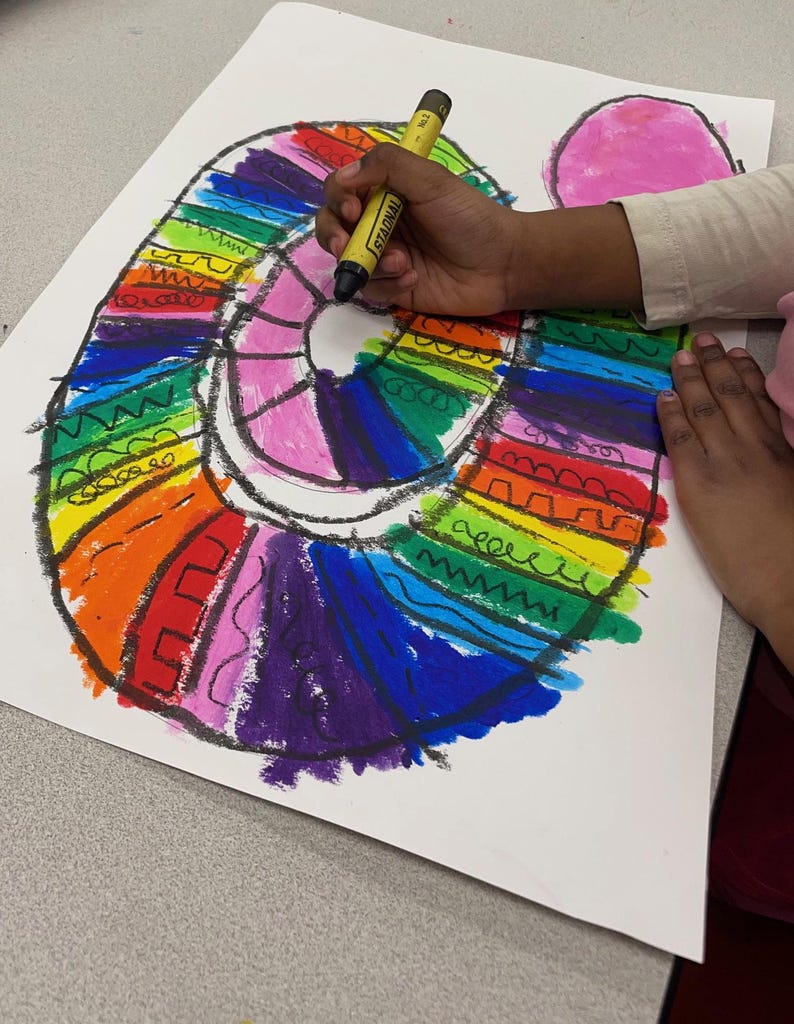 Fun & Easy Art Lesson for Kids | Elementary Art Project | Homeschool ...