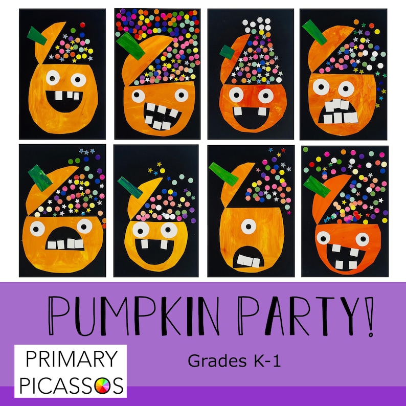 Kids Fall Activity | Fun Easy Art Lesson for Kids| Elementary Art ...