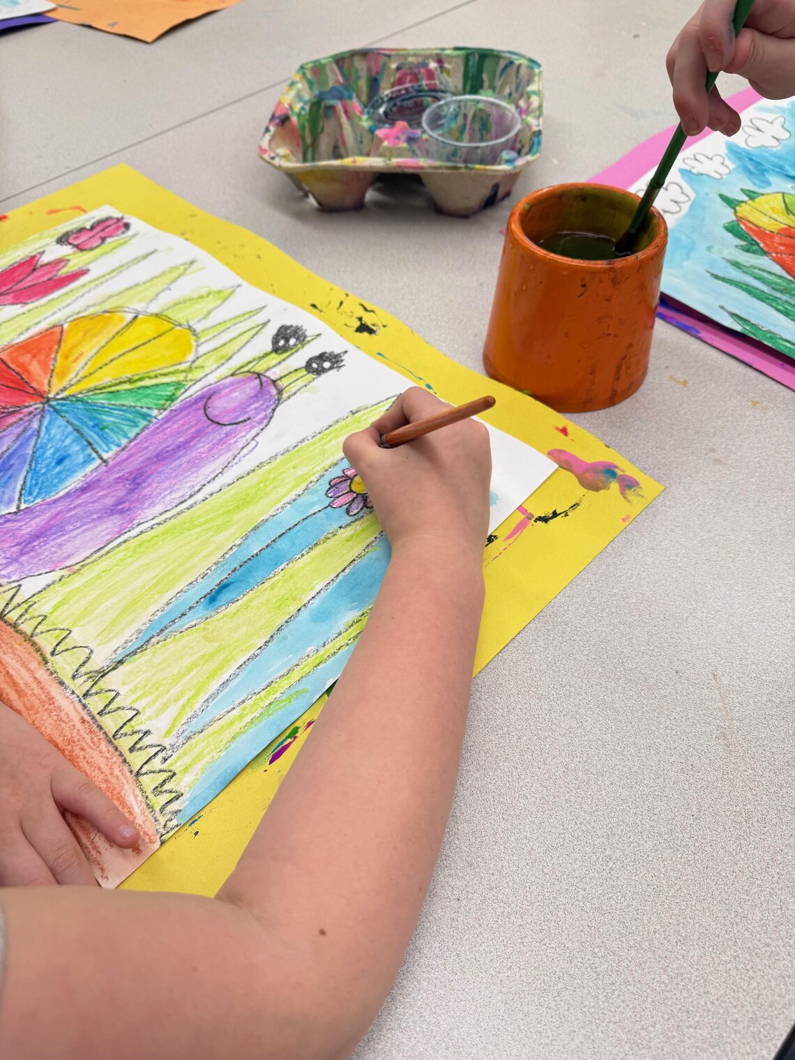 Fun & Easy Art Lesson for Kids | Elementary Art Project | Homeschool ...