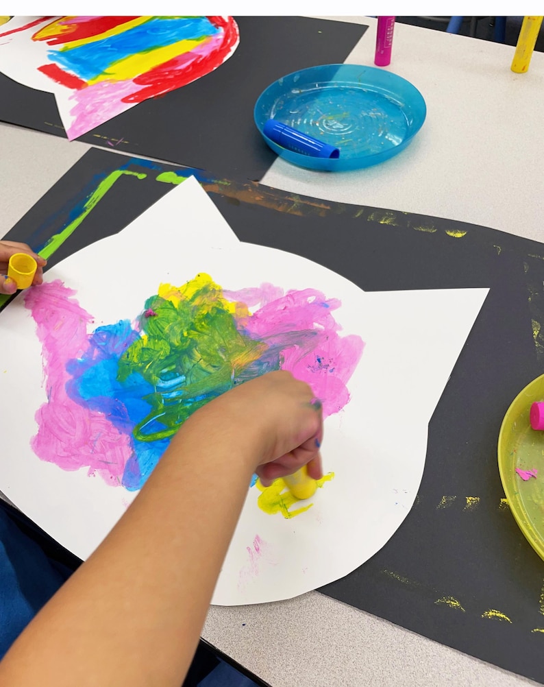 Fun & Easy Art Lesson for Kids | Elementary Art Project | Homeschool ...