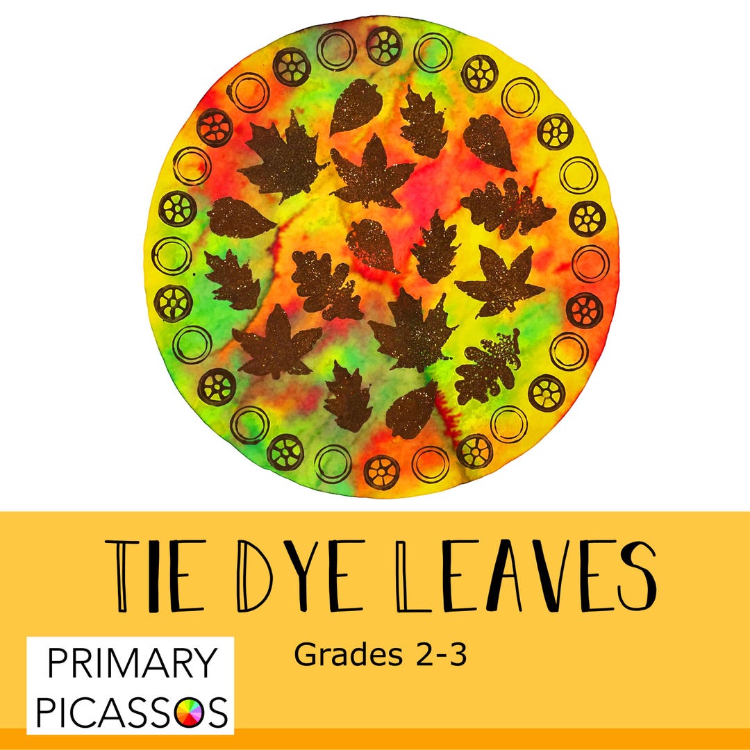 Fun & Easy Art Lesson for Kids | Elementary Art Project |homeschool Art ...