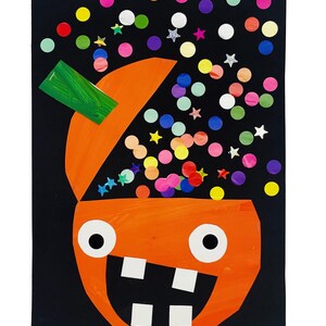 Kids Fall Activity | Fun Easy Art Lesson for Kids| Elementary Art ...