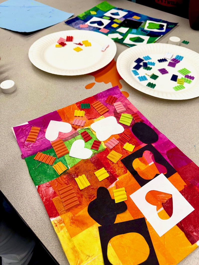 Fun & Easy Art Lesson for Kids | Elementary Art Project | Homeschool ...