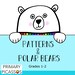 Polar Bear Art Project | Winter Activity for Kids | Fun Easy Art Lesson ...