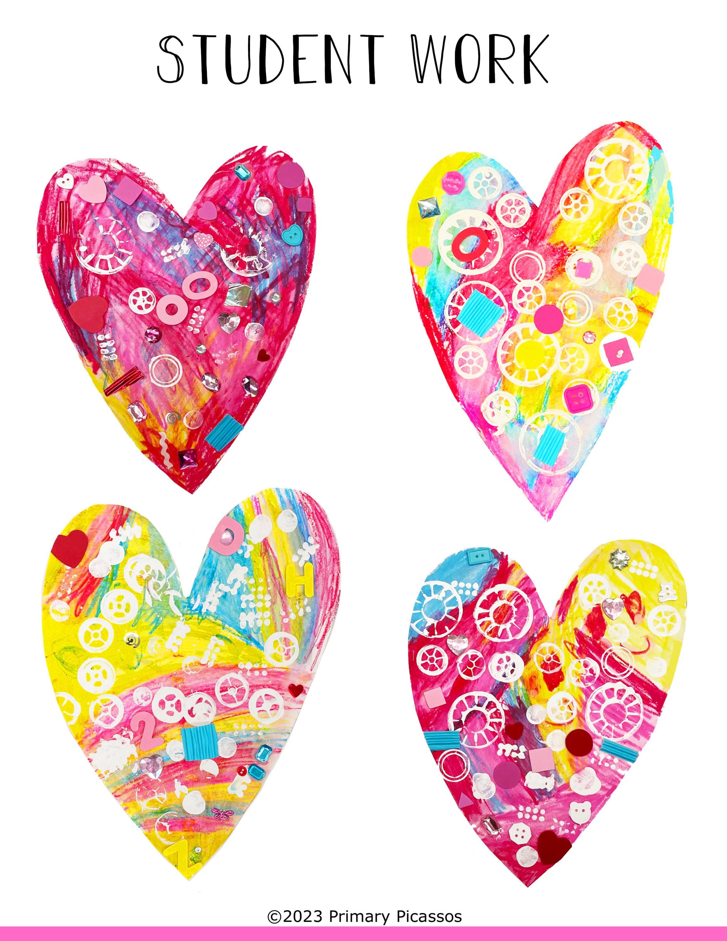 Art Lesson for Kids | Valentine's Day Art Project | Homeschool Art ...