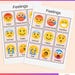 Feelings & Emotions Memory Game: Printable Flashcards for Kids (PDF ...
