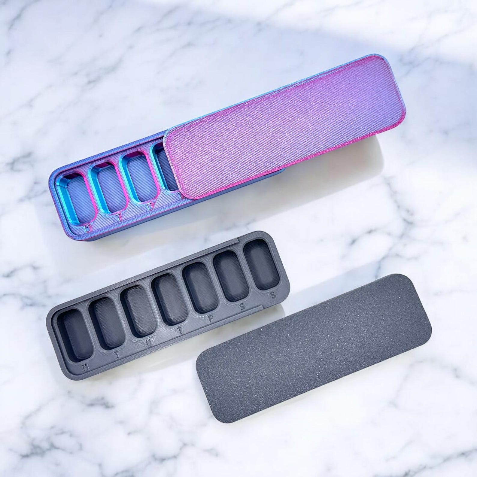Large 7 Day Pill Case, Weekly Medication Organiser - Etsy