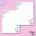 Vintage Cottagecore Stationery | Printable Lined + Unlined Paper | 12 ...