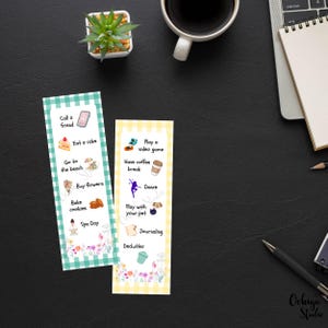 Self Care Bookmark, Digital Download, Printable Self Love, Motivation ...