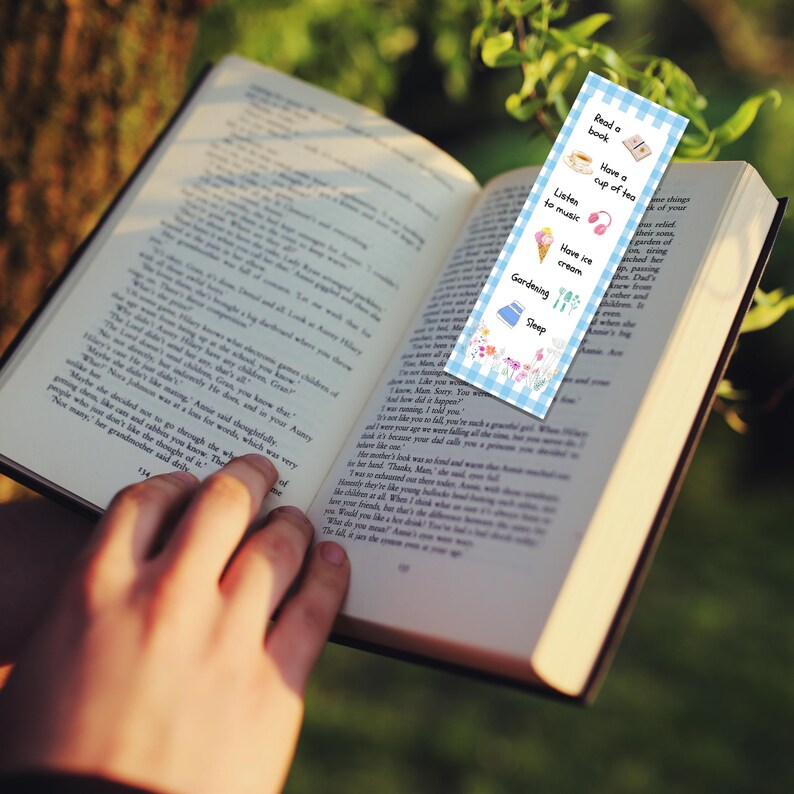 Self Care Bookmark, Digital Download, Printable Self Love, Motivation ...