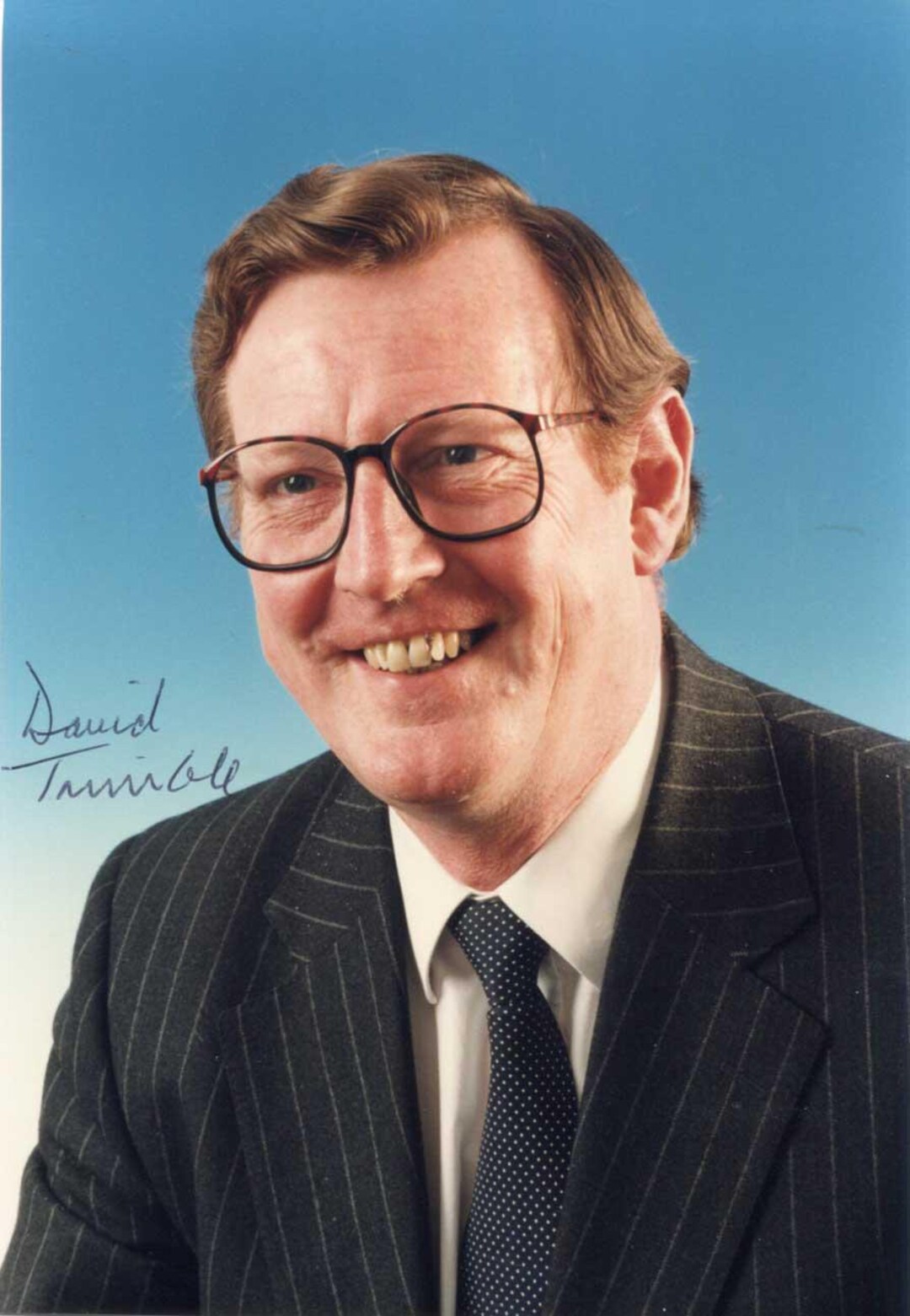 David Trimble Autograph - Etsy
