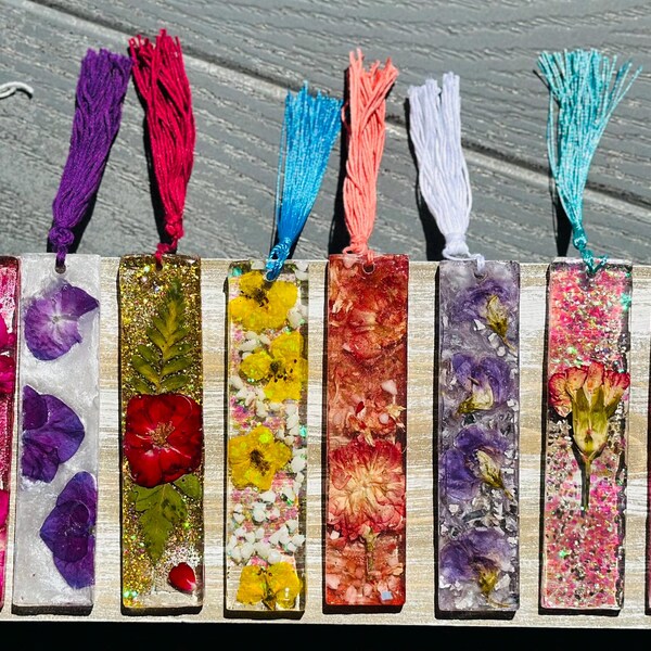 Resin Book Marks - Etsy