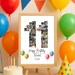 Custom 11th Birthday Photo Collage and Card - Printable Birthday Gift ...
