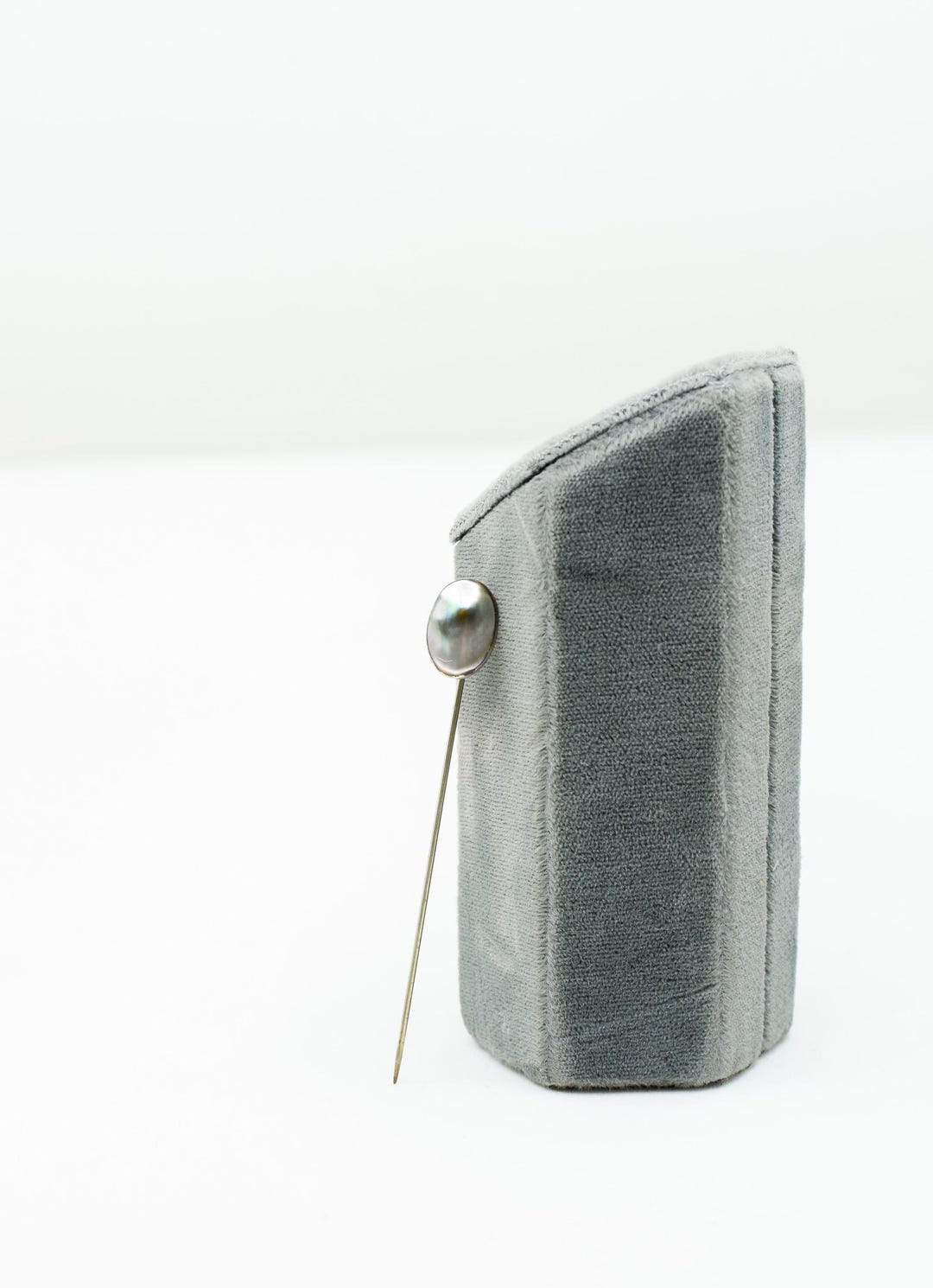 Antique Blister Pearl and Sterling Silver Stick Pin - Etsy