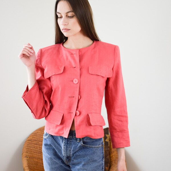 Coral Jacket - Etsy