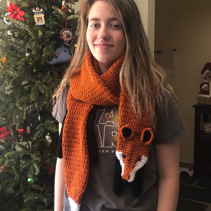 Fox Scarf - Etsy