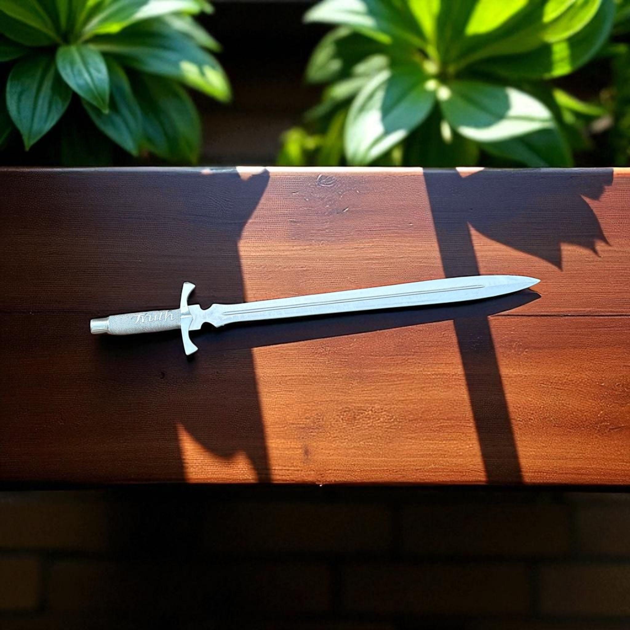 Sword of Truth Replica | Hand-forged Blade of Honesty | Mythic Carbon ...