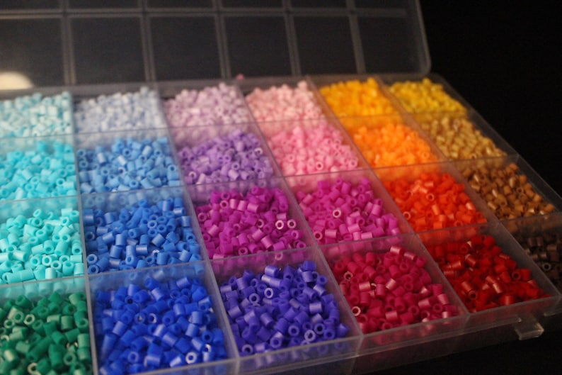 Perler Bead Craft Kit- Family Activity Children Handcraft Toys 96 ...