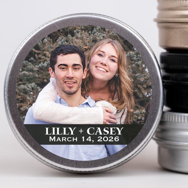 Wedding Favor Tin Can - Etsy