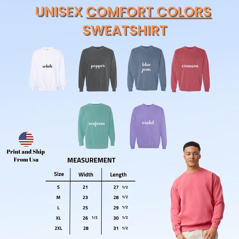 Comfort Colors® Matching His Hers Shirts, Forever Est 2026 Couple Shirt ...