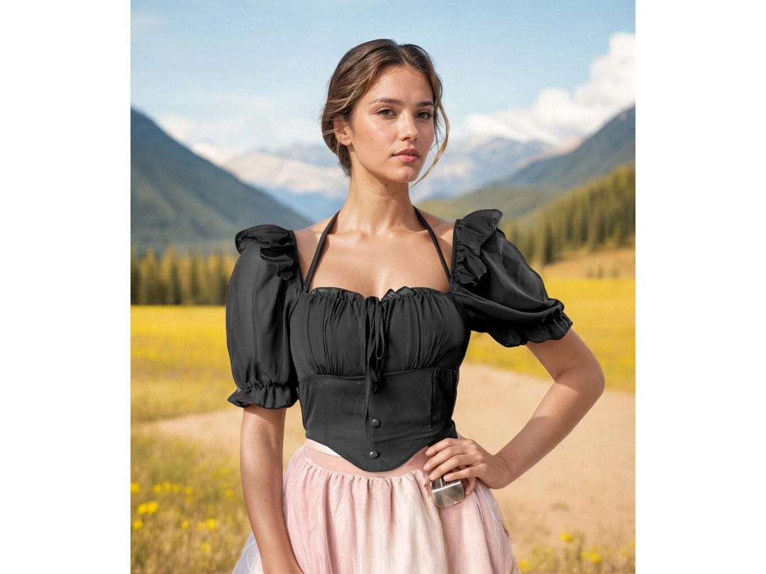 Renaissance Blouse, Cottagecore Top, Cottage Core Blouse, Victorian ...