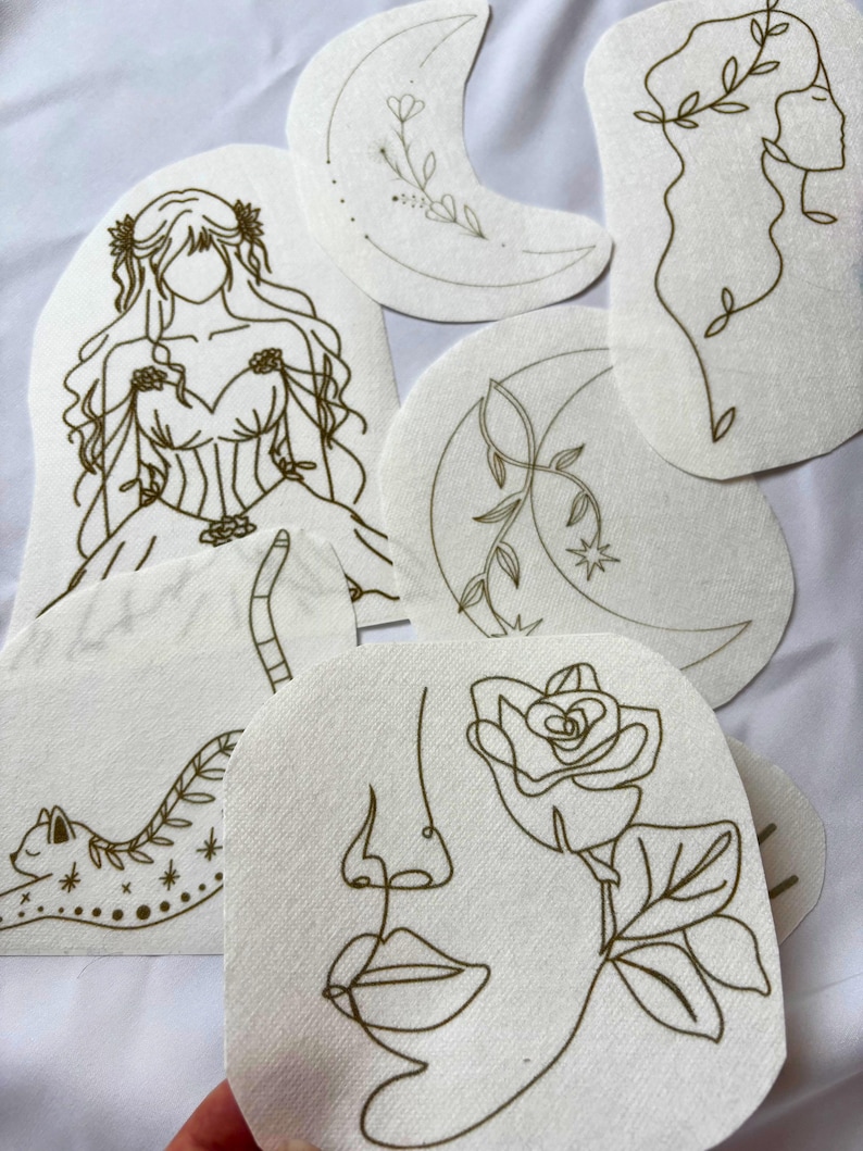 Goddess Stick and Stitch Embroidery Designs - Etsy